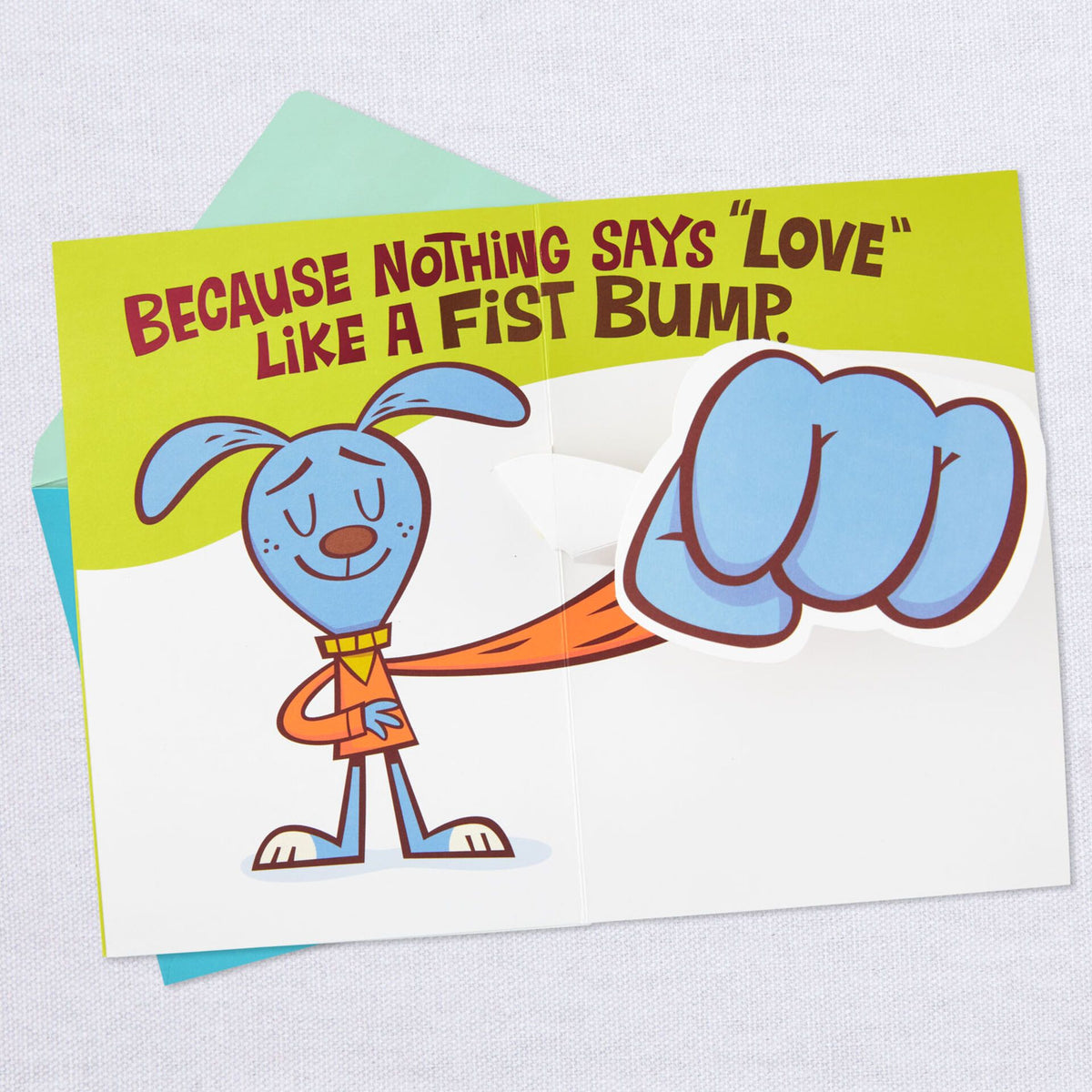 Love Fist Bump Funny Pop Up Birthday Card for Son – Amreen’s Hallmark